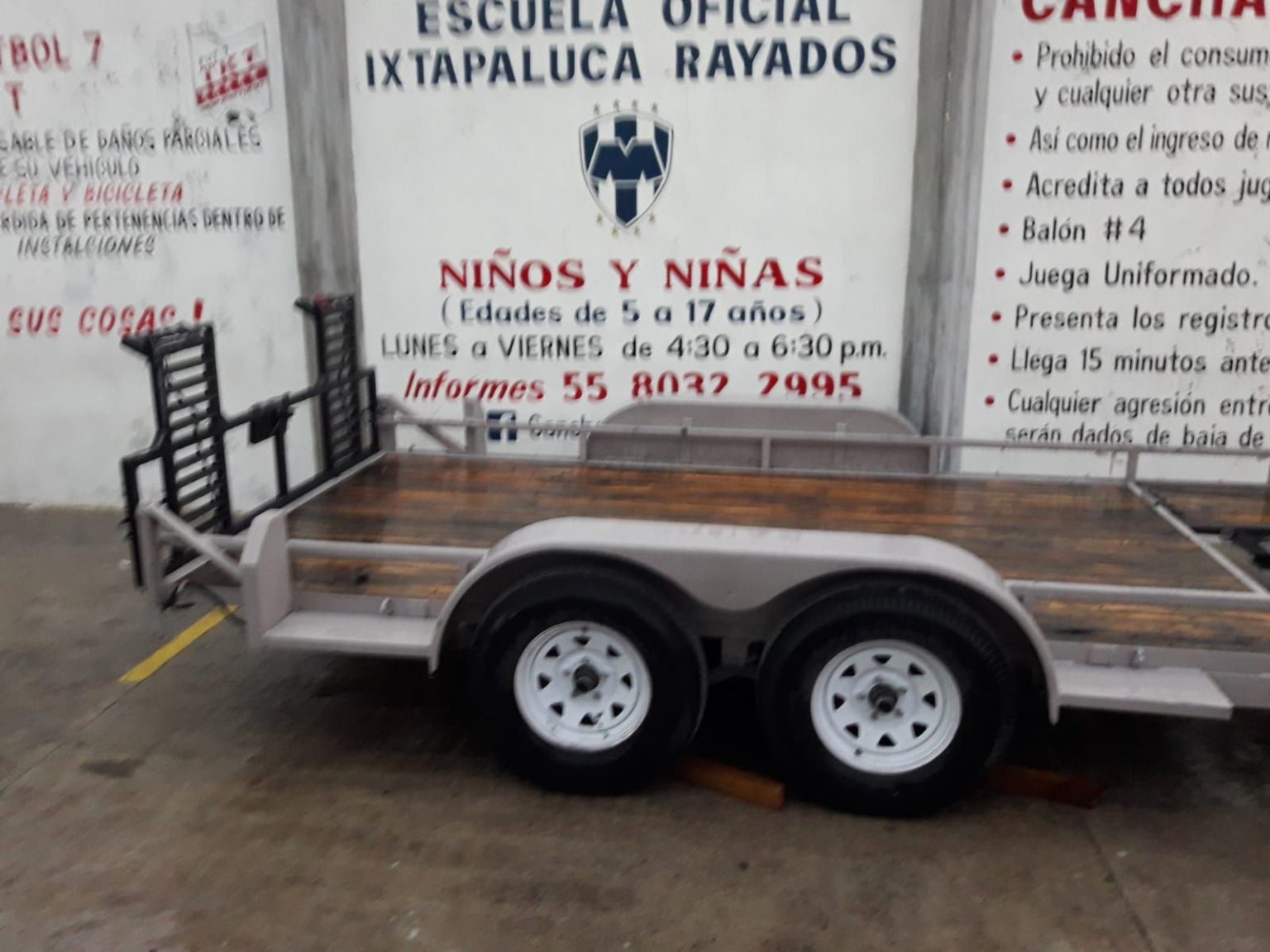 Remolque Cama Baja Doble Eje - Remolques México